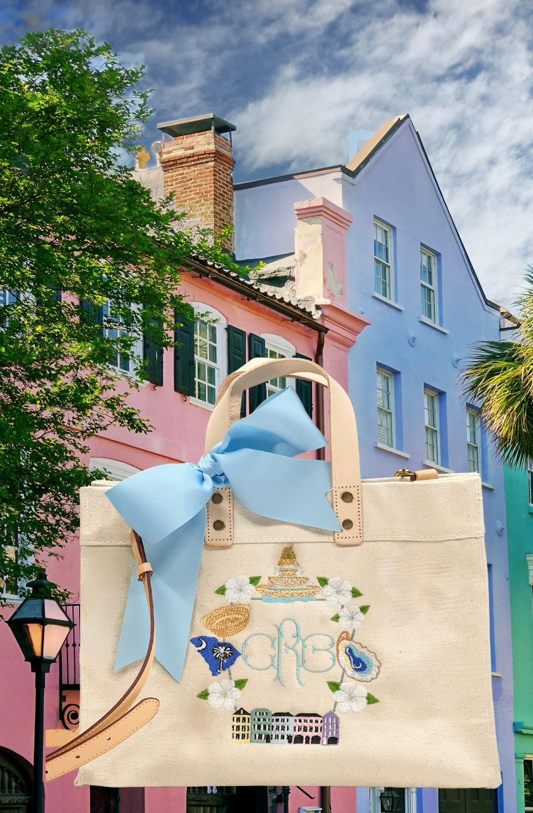 Destination Crest Mini Tote – The Preppy Stitch