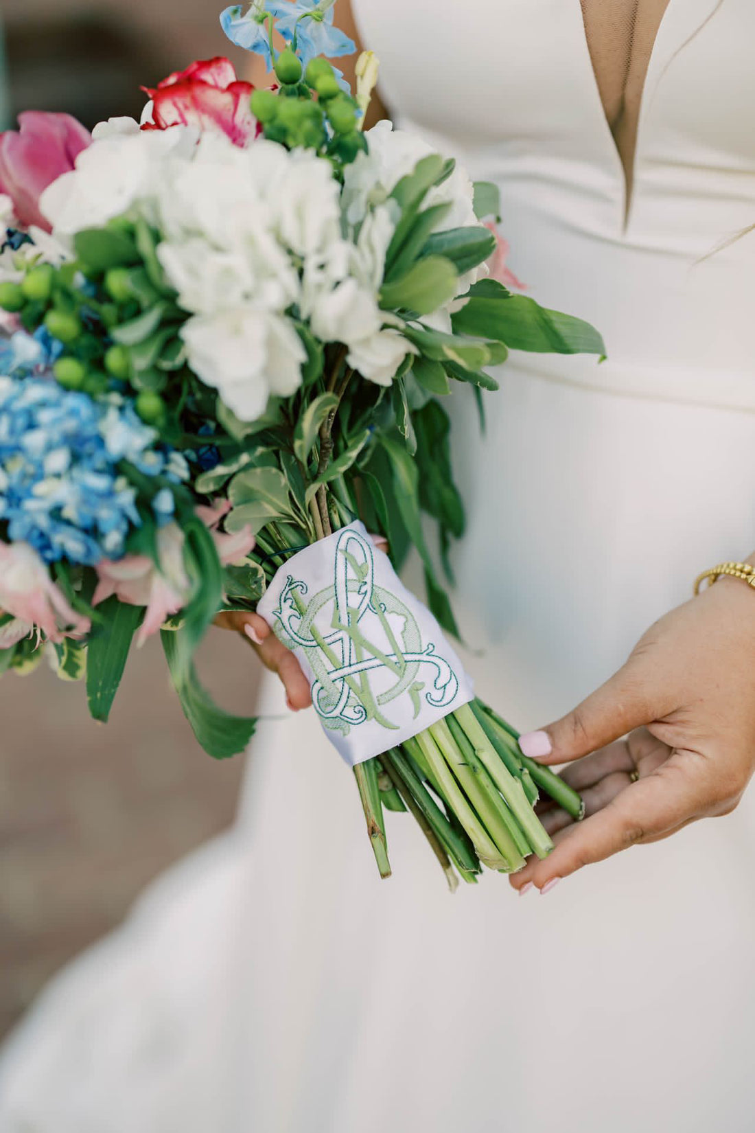 Wedding Bouquet Wrap – The Preppy Stitch
