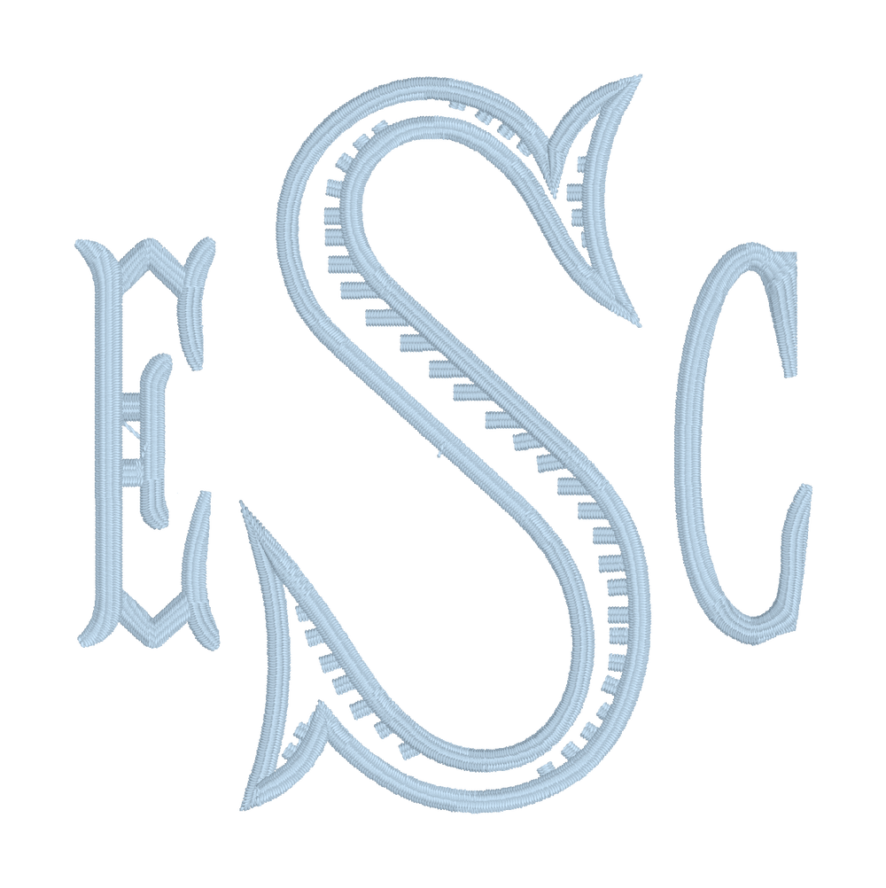 Monogram Styles – The Preppy Stitch